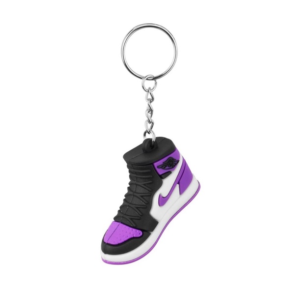 Nike | Accessories | Nike Shoes Purple 3d Key Chain With Box | Poshmark